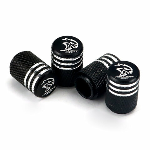 Dodge Challenger SRT Hellcat Laser Engraved Tire Valve Cap