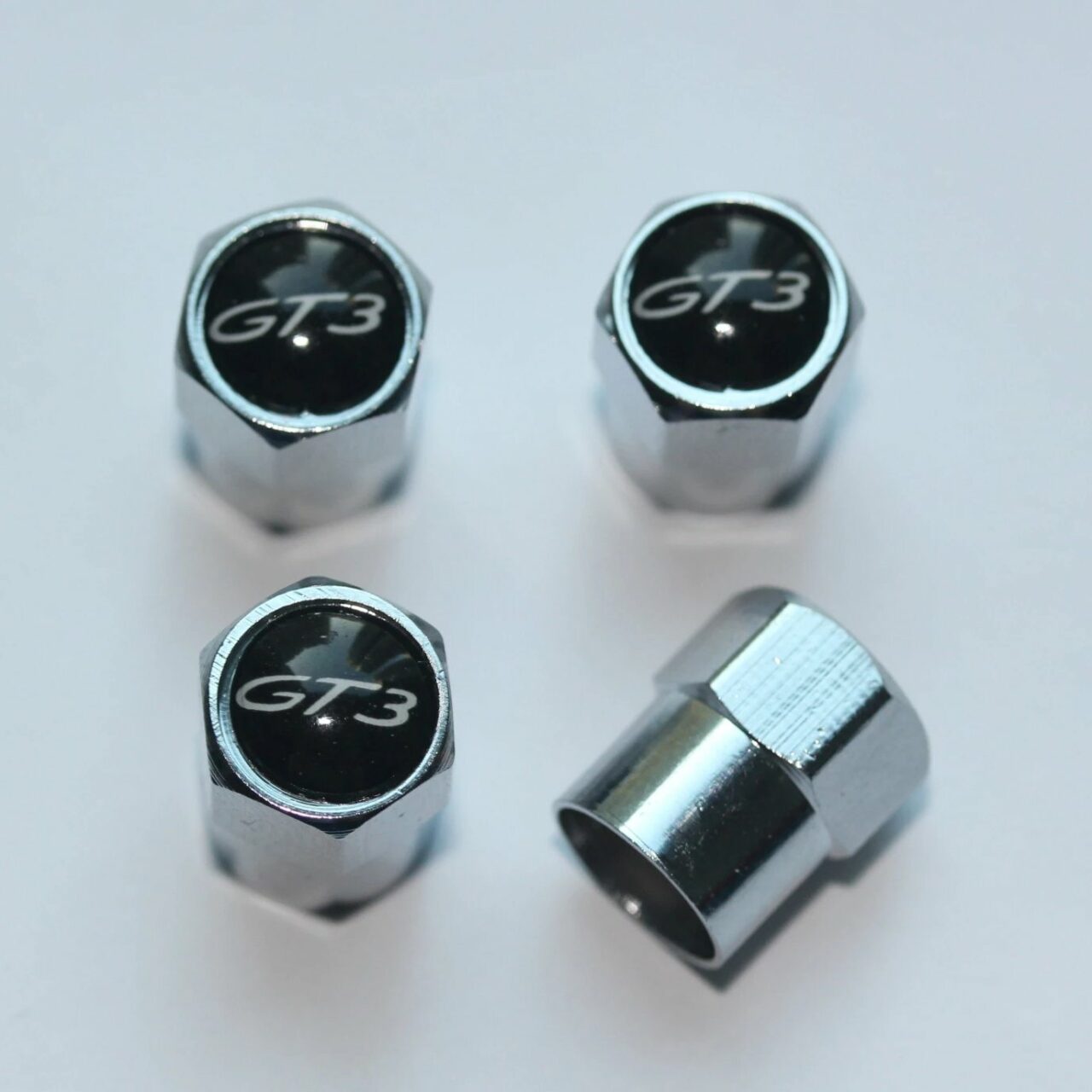 Porsche GT3 Black Tire Valve Stem Caps Online