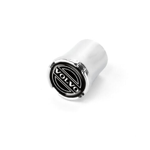 Volvo Tire valve cap Chrome - Tire Valve Cap